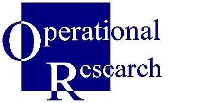Operational Research Group | Mathematical Sciences | University of ...