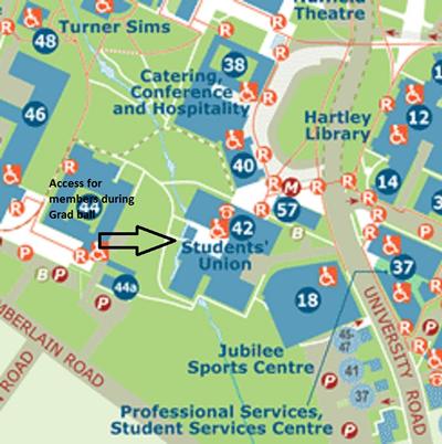 access-to-student-union-building-during-grad-ball | Southampton Sport ...