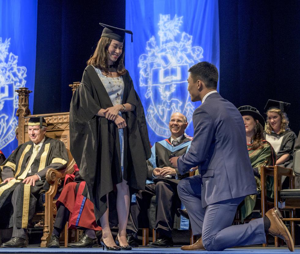 marriage-proposal-graduation | University of Southampton