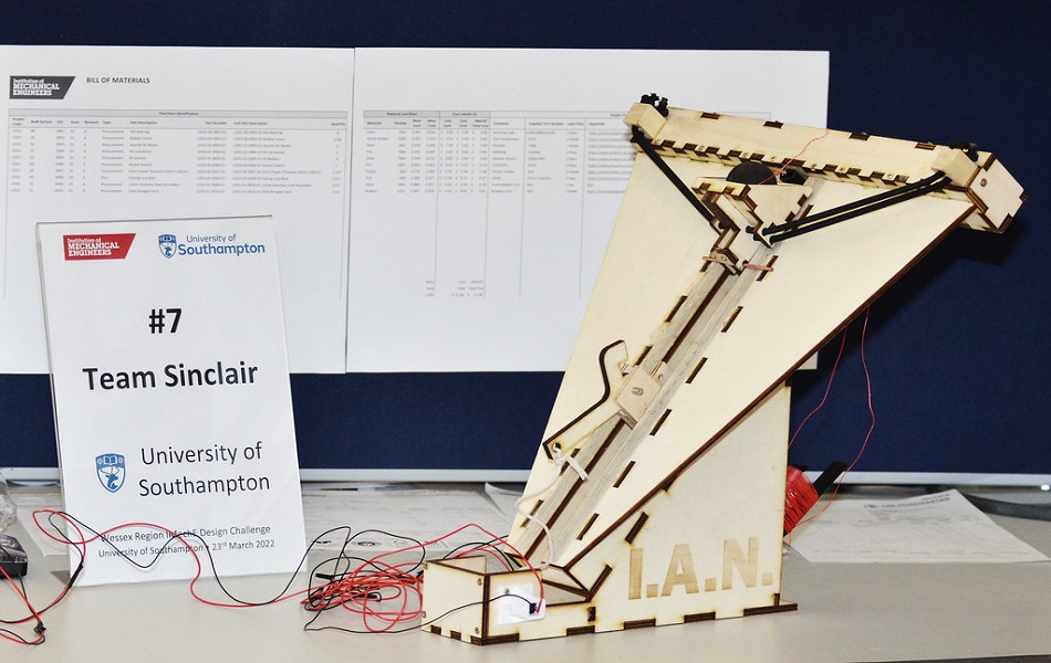 Success for Southampton engineers in the IMechE Design Challenge Wessex ...