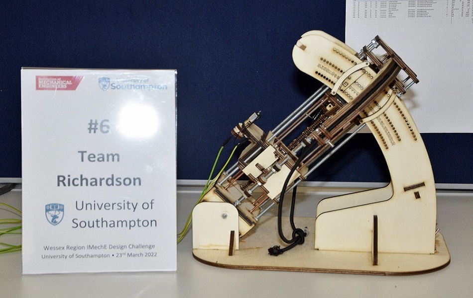 Success for Southampton engineers in the IMechE Design Challenge Wessex ...