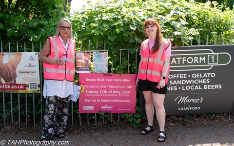 Breast cancer researchers and survivors tackle fundraising walk