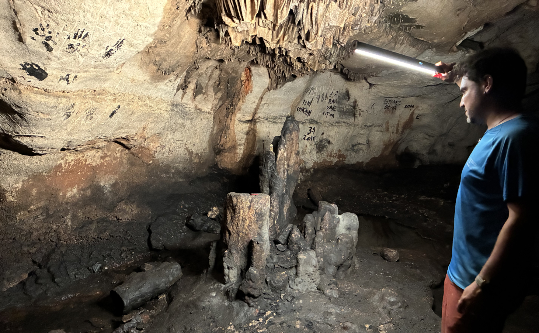 Over 100 prehistoric structures discovered in Spanish cave