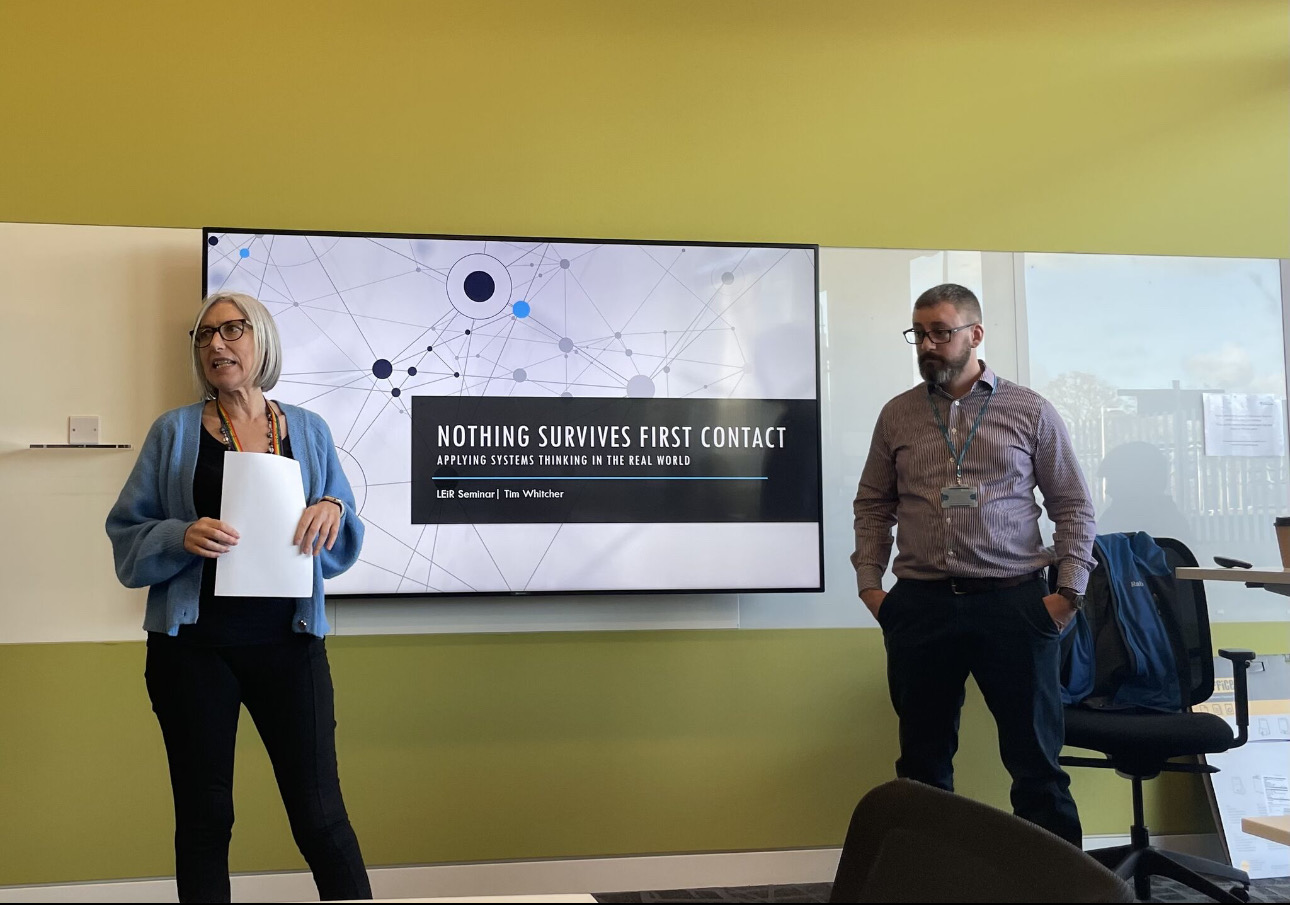 Tim Whitcher on Systems Thinking at the First LEiRs Seminar of 2025