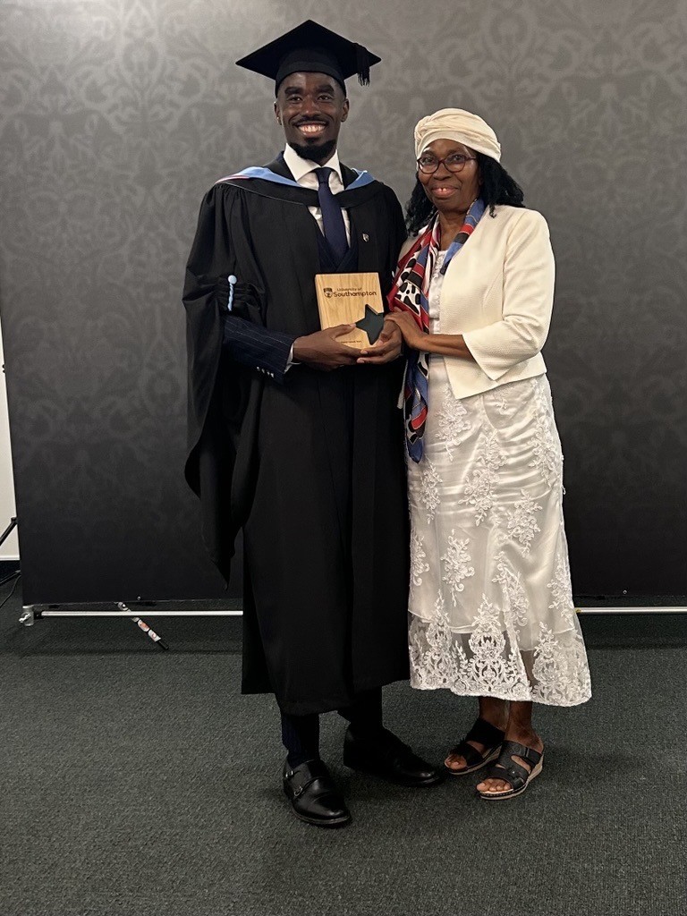 Congratulations to Outstanding Alumni Award winner Samuel Ajayi