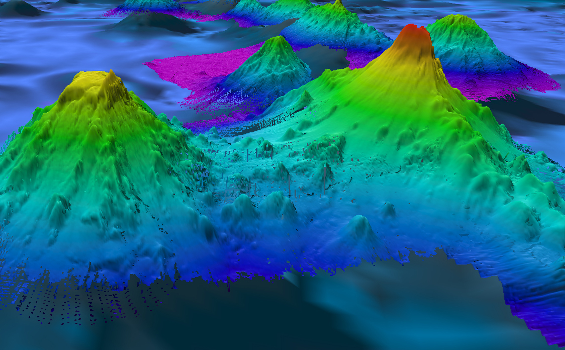 Underwater mountains have a big impact on ocean circulation