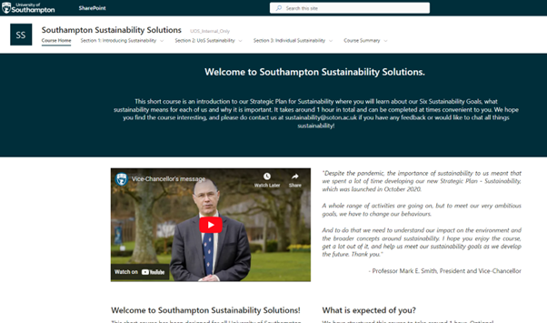 Sustainability League Table Submissions | Sustainability | University ...