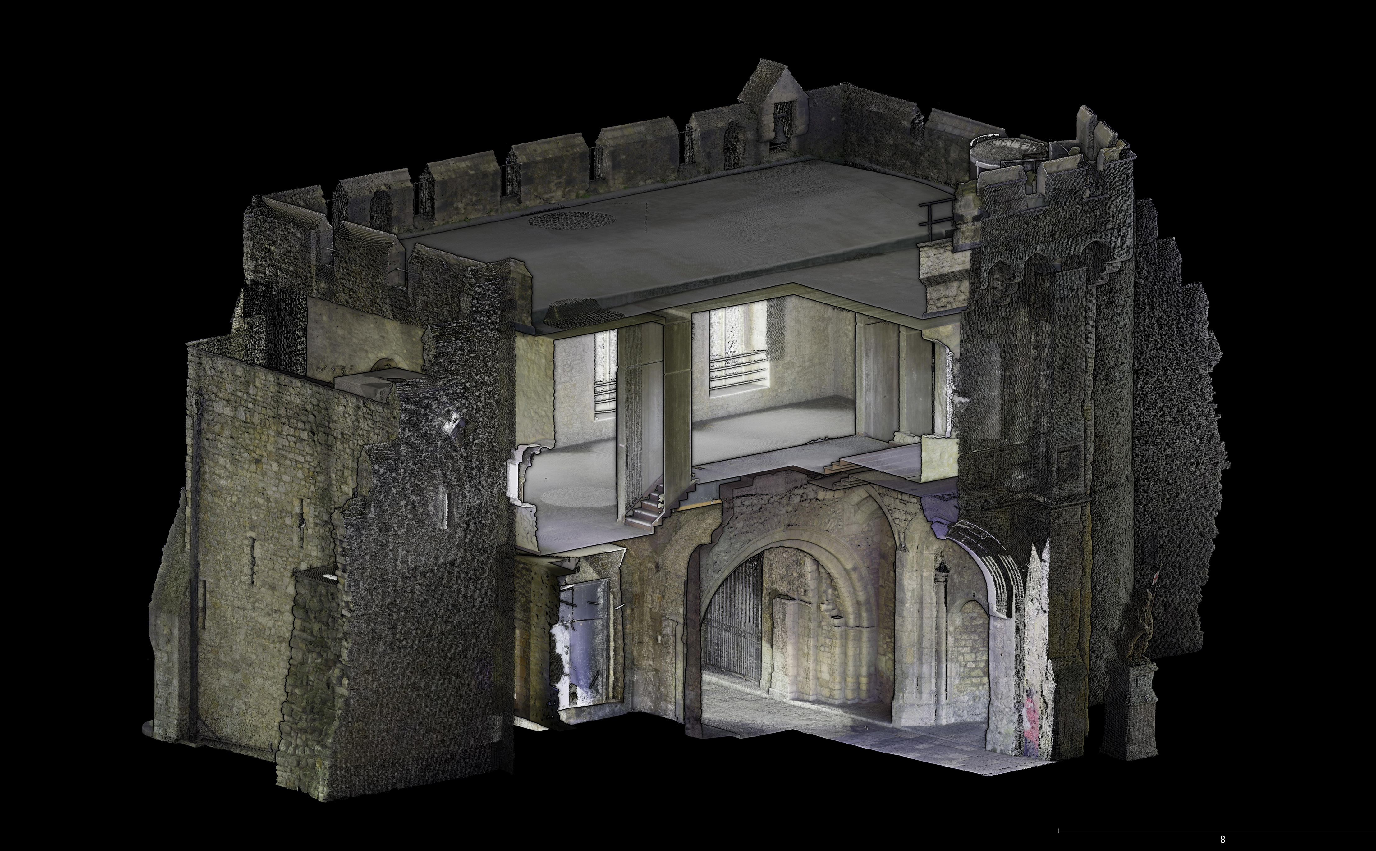 Bringing medieval buildings to life with digital scanning