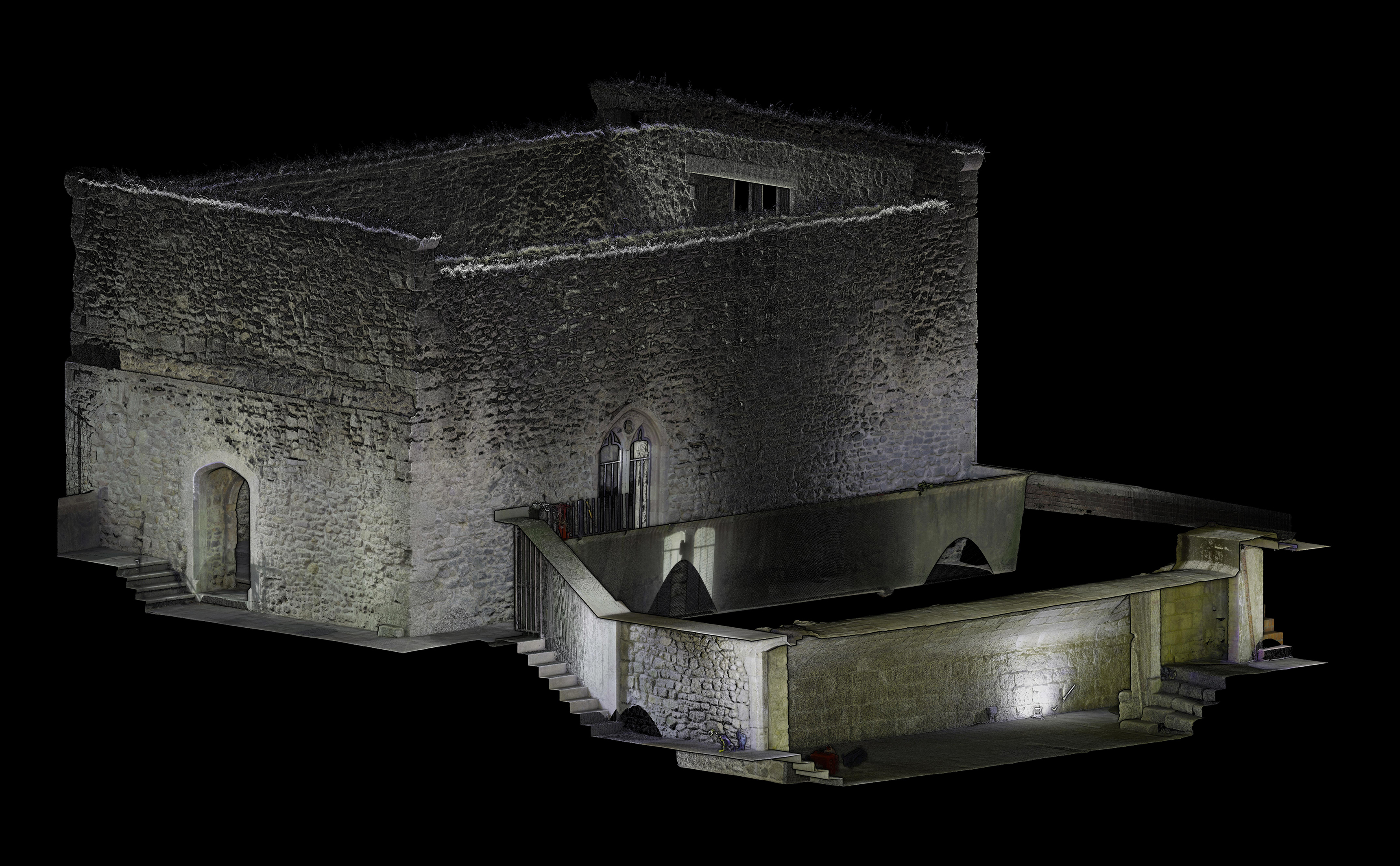 Bringing medieval buildings to life with digital scanning