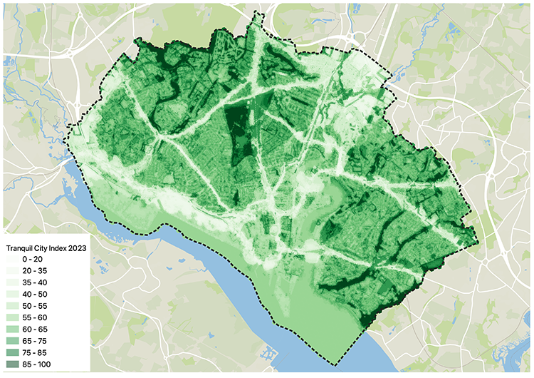 Most tranquil areas of Southampton mapped to create more peaceful ...