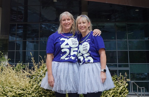 Trials unit researcher joins cancer survivor sister to light the way ...