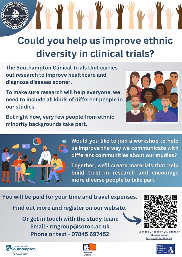 Patient And Public Involvement at the Southampton Clinical Trials Unit ...